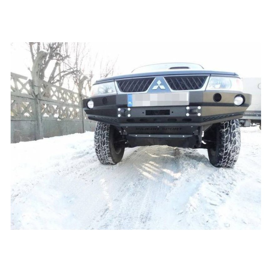 Front bumper without bullbar MITSUBISHI PAJERO SPORT 04-08 ...
